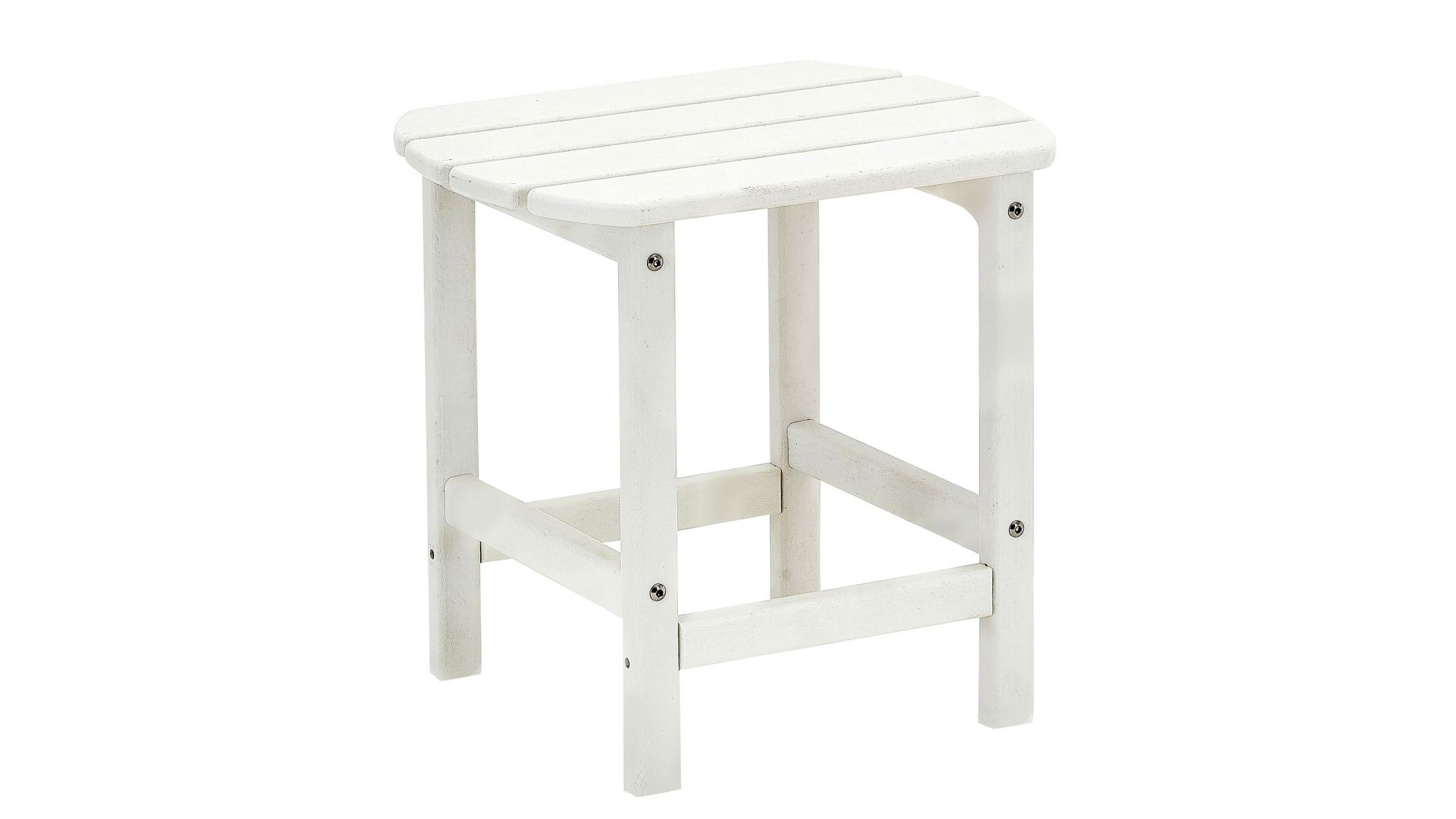 Norman Outdoor Side Table - White | Harvey Norman