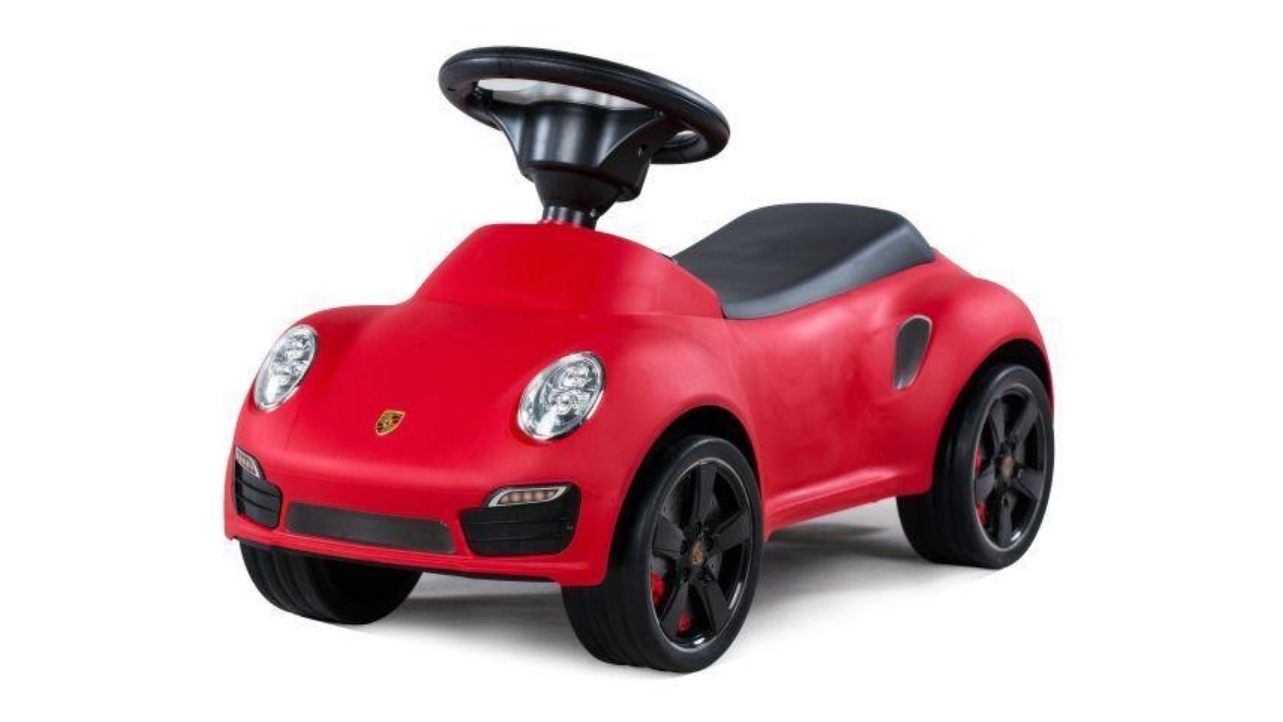Rastar Licensed Ride-On Foot to Floor Push Car Rider - Porsche 911 ...
