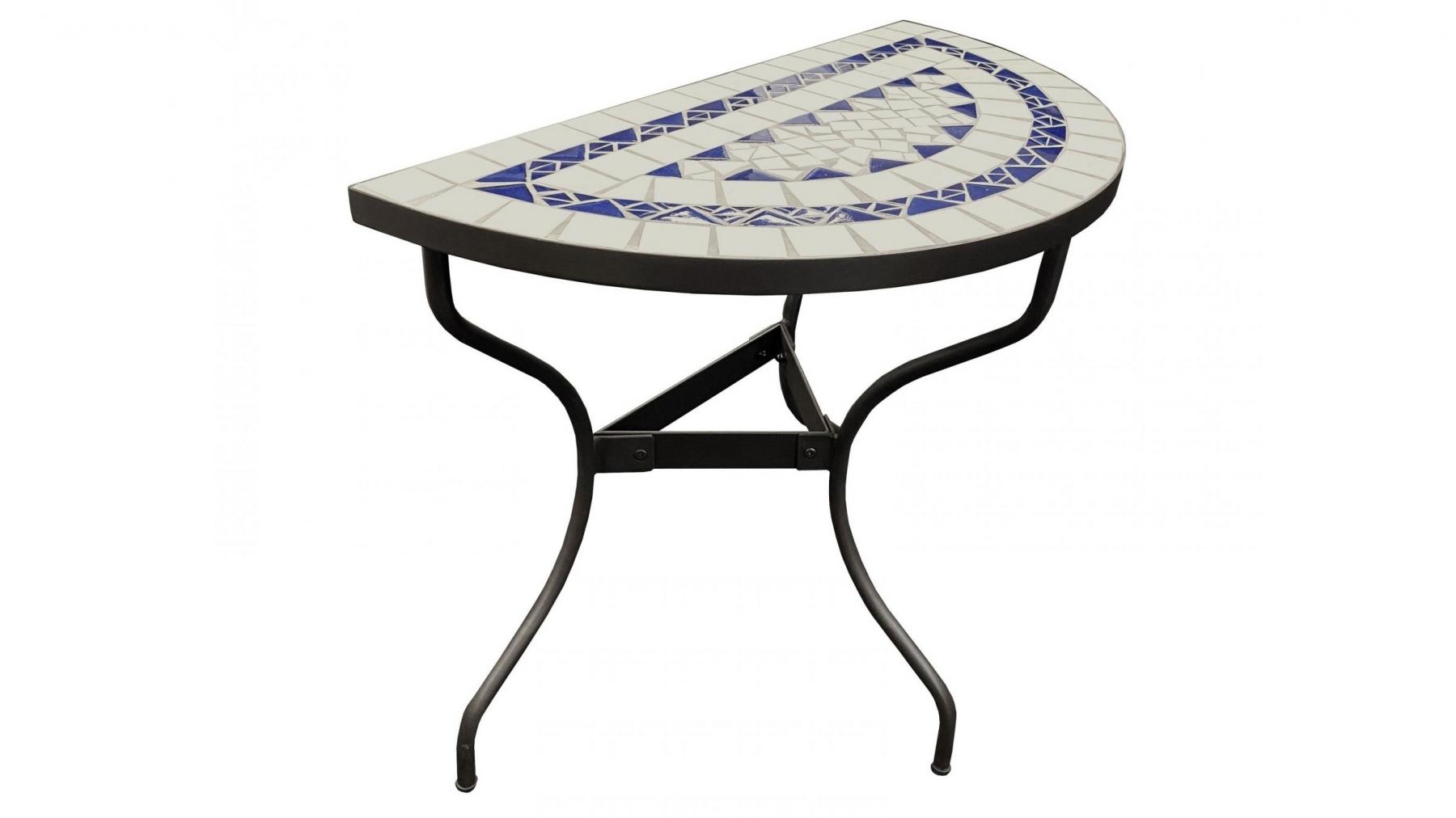 Moulin Outdoor Half Round Dining Table | Harvey Norman