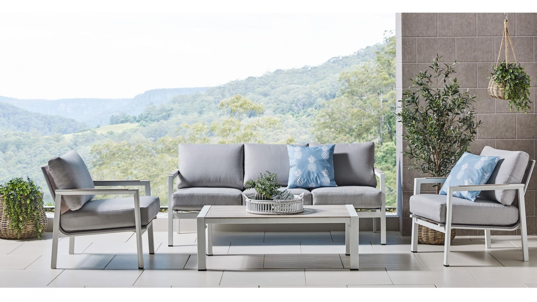 Isola 4-Piece Outdoor Lounge Setting | Harvey Norman
