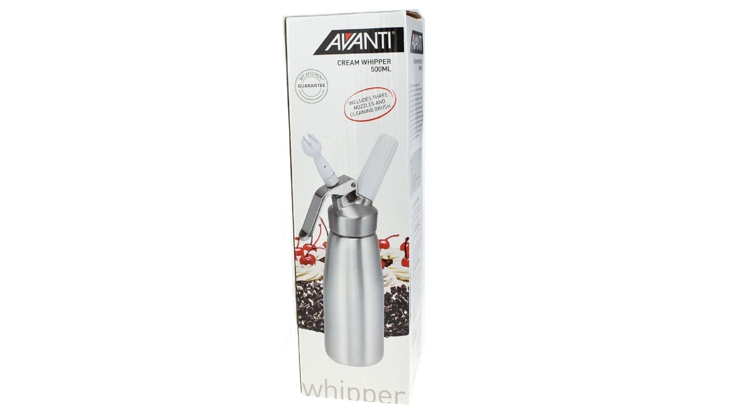 Avanti Cream Whipper plus 10 Cream Charger | Harvey Norman
