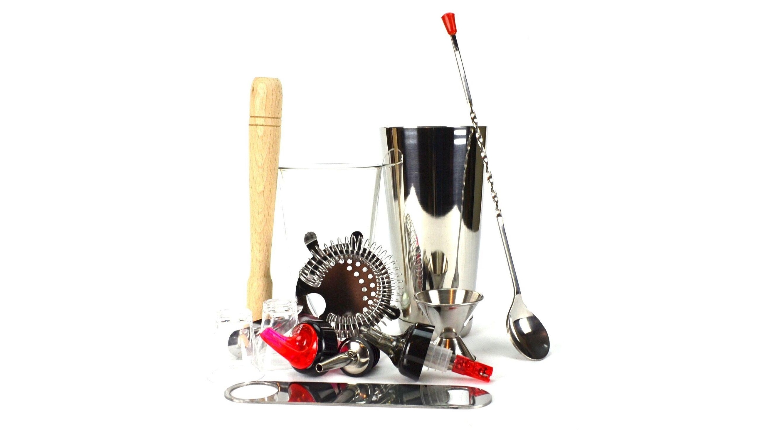 PurpleSpoilz 10 Piece Boston Shaker Set With A Free Bar Blade | Harvey ...