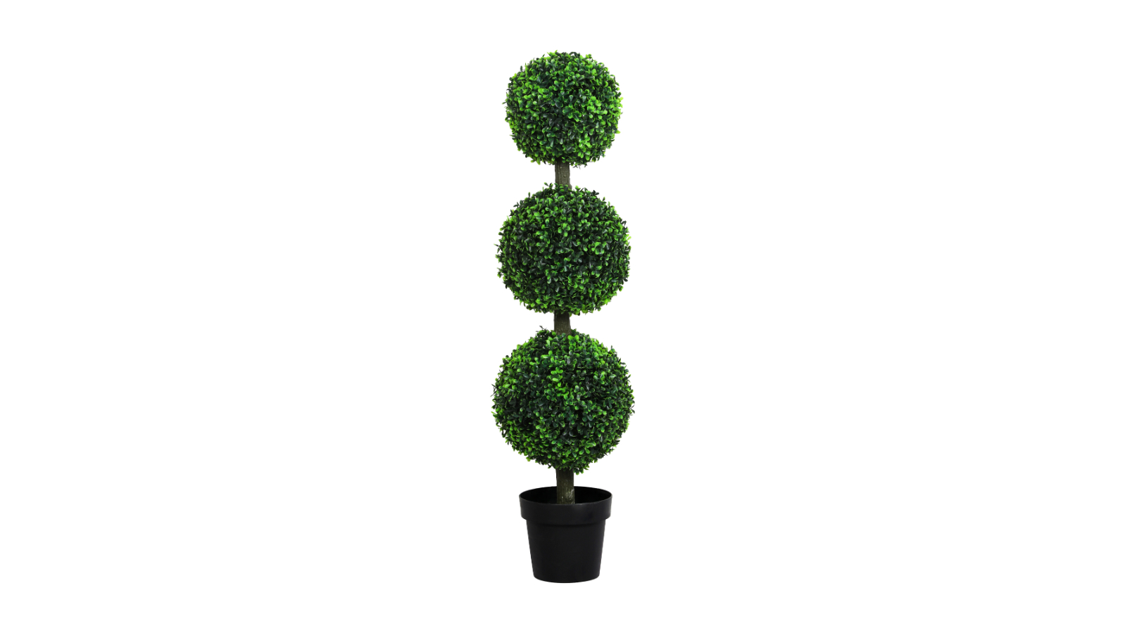 Lambu 3-Ball Topiary Artificial Tree - 120cm | Harvey Norman