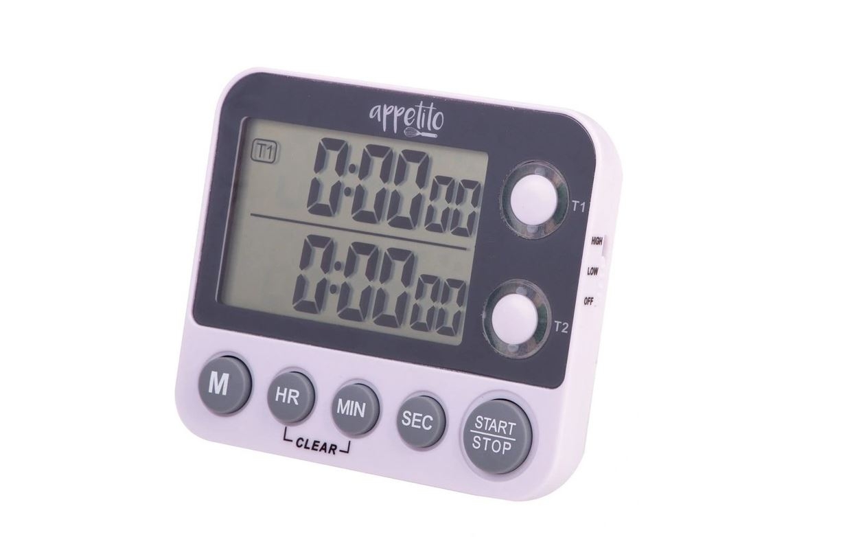 Appetito 100 Hour Digital Timer | Harvey Norman