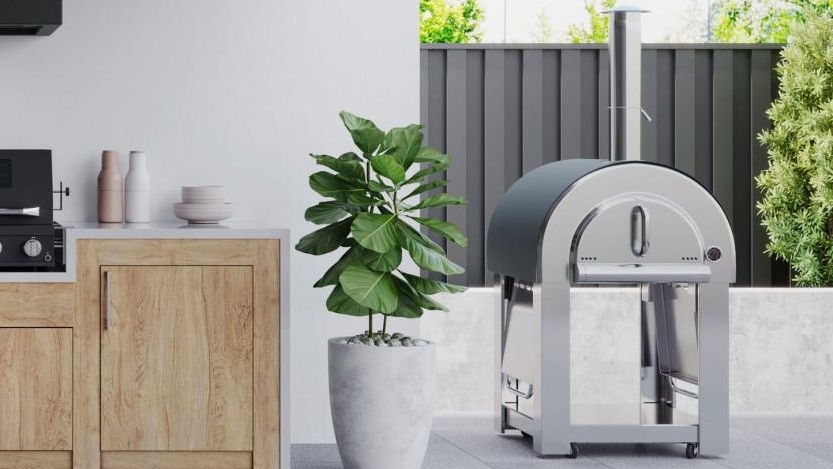 Smart Woodfire Pizza Oven Trolley | Harvey Norman