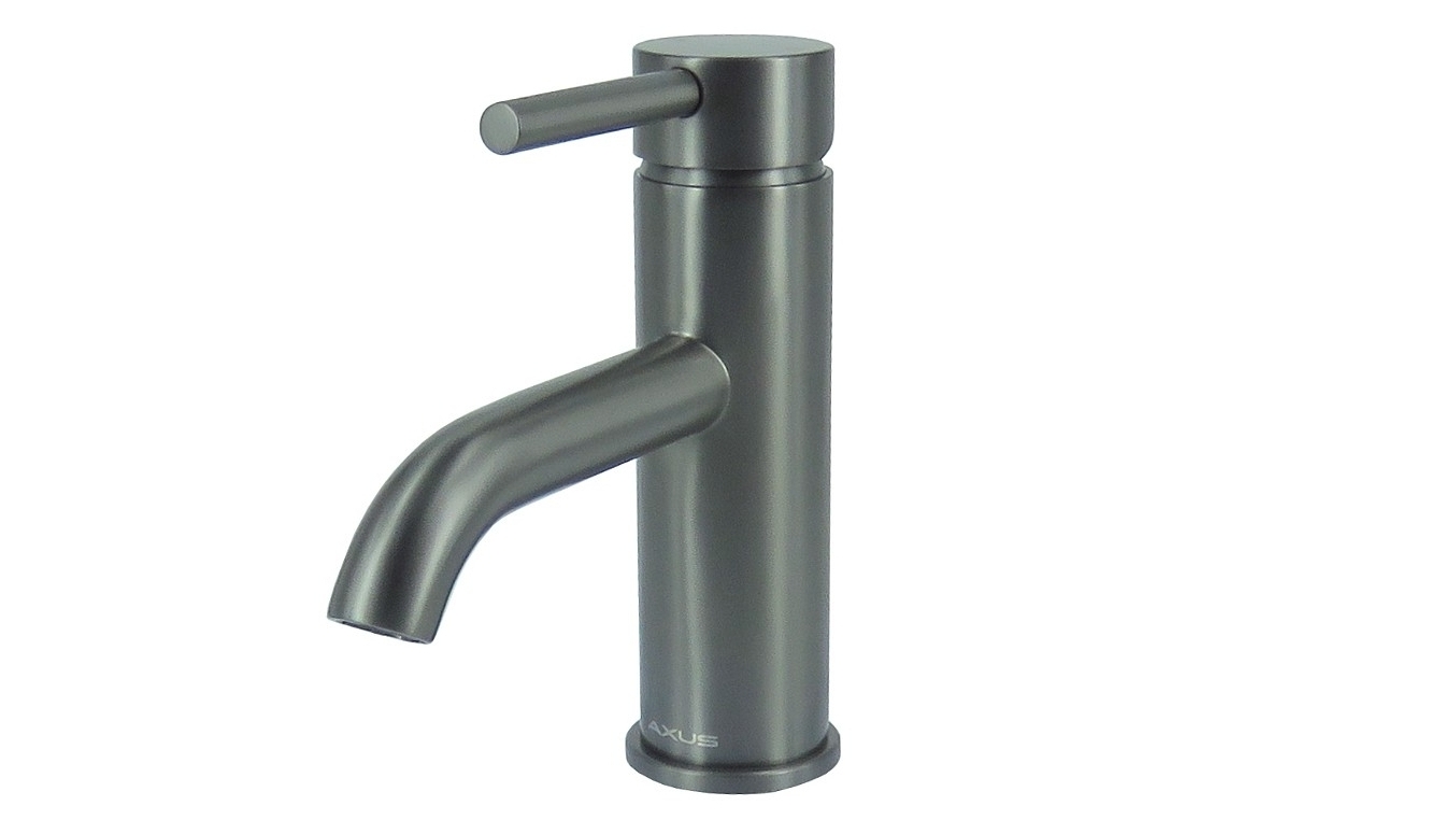 Arcisan Axus Pin Lever Basin Mixer - Brushed Gun Metal | Harvey Norman Arcisan Axus Pin Lever Basin Mixer - Brushed Gun Metal | Harvey Norman