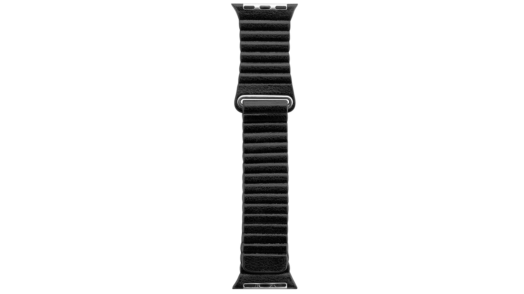 3SIXT Leather Loop Band Apple Watch 38/40mm - Black | Harvey Norman