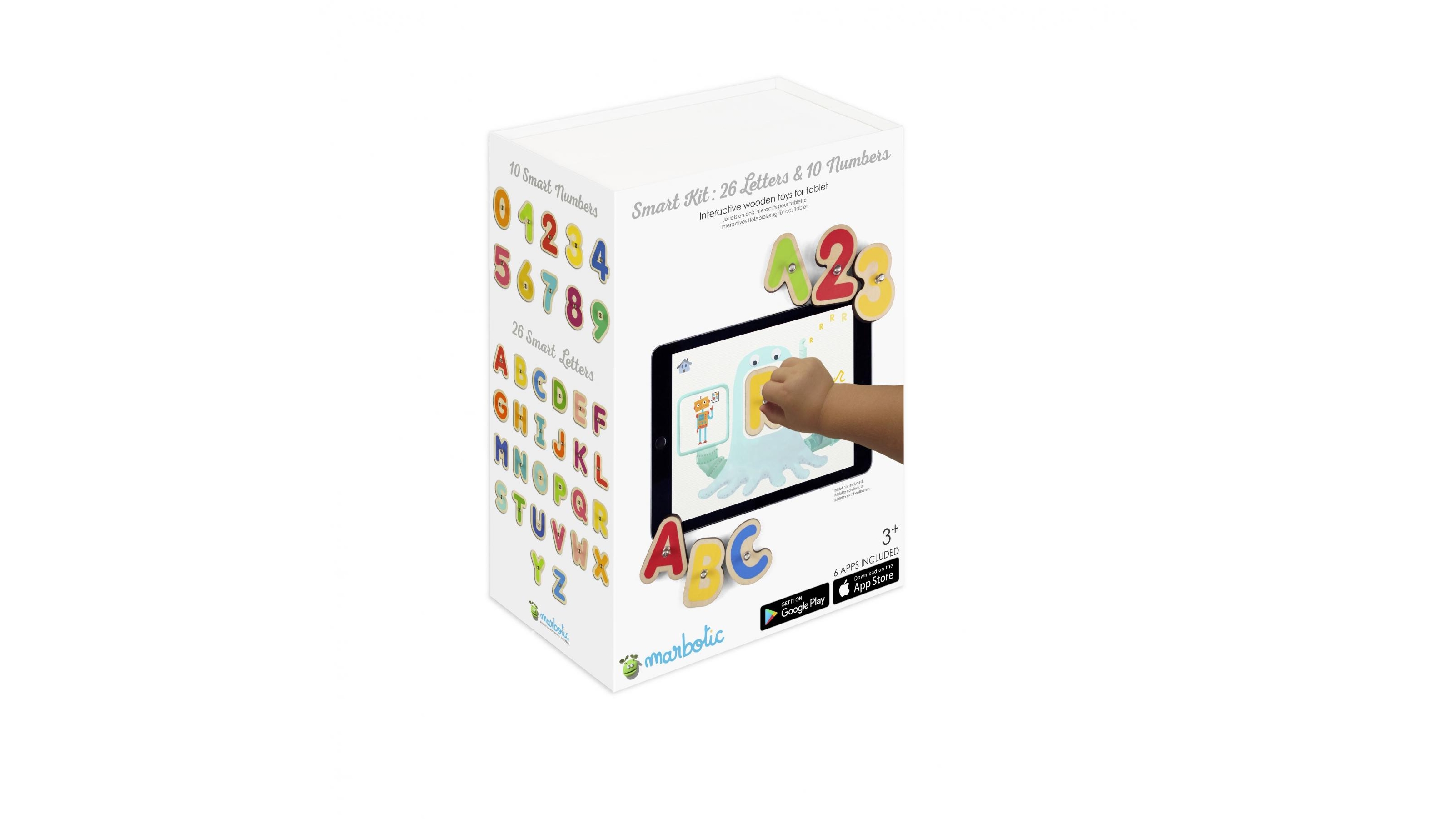Marbotic Smart Letters and Numbers Interactive Learning Toy Kit ...