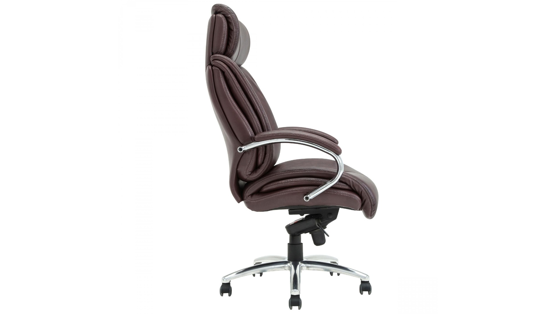 Triumph Leather Executive Office Chair - Chocolate | Harvey Norman