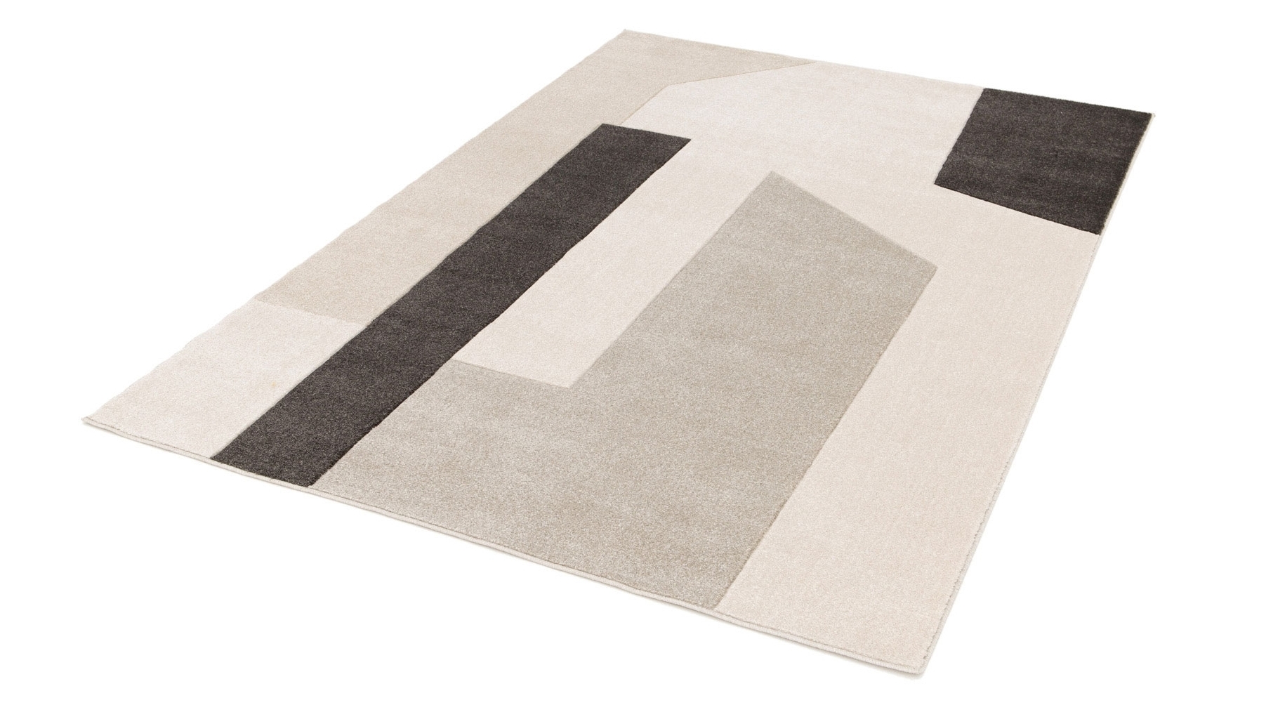 Luna Deco Grey Rug | Harvey Norman