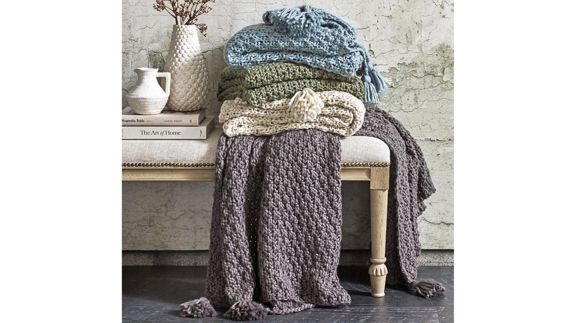 Monte Chunky Natural Throw | Harvey Norman