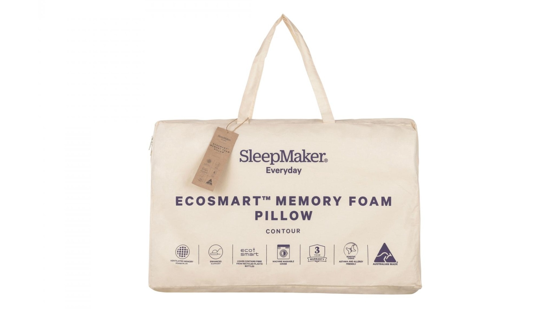 SleepMaker Everyday Contour Pillow | Harvey Norman