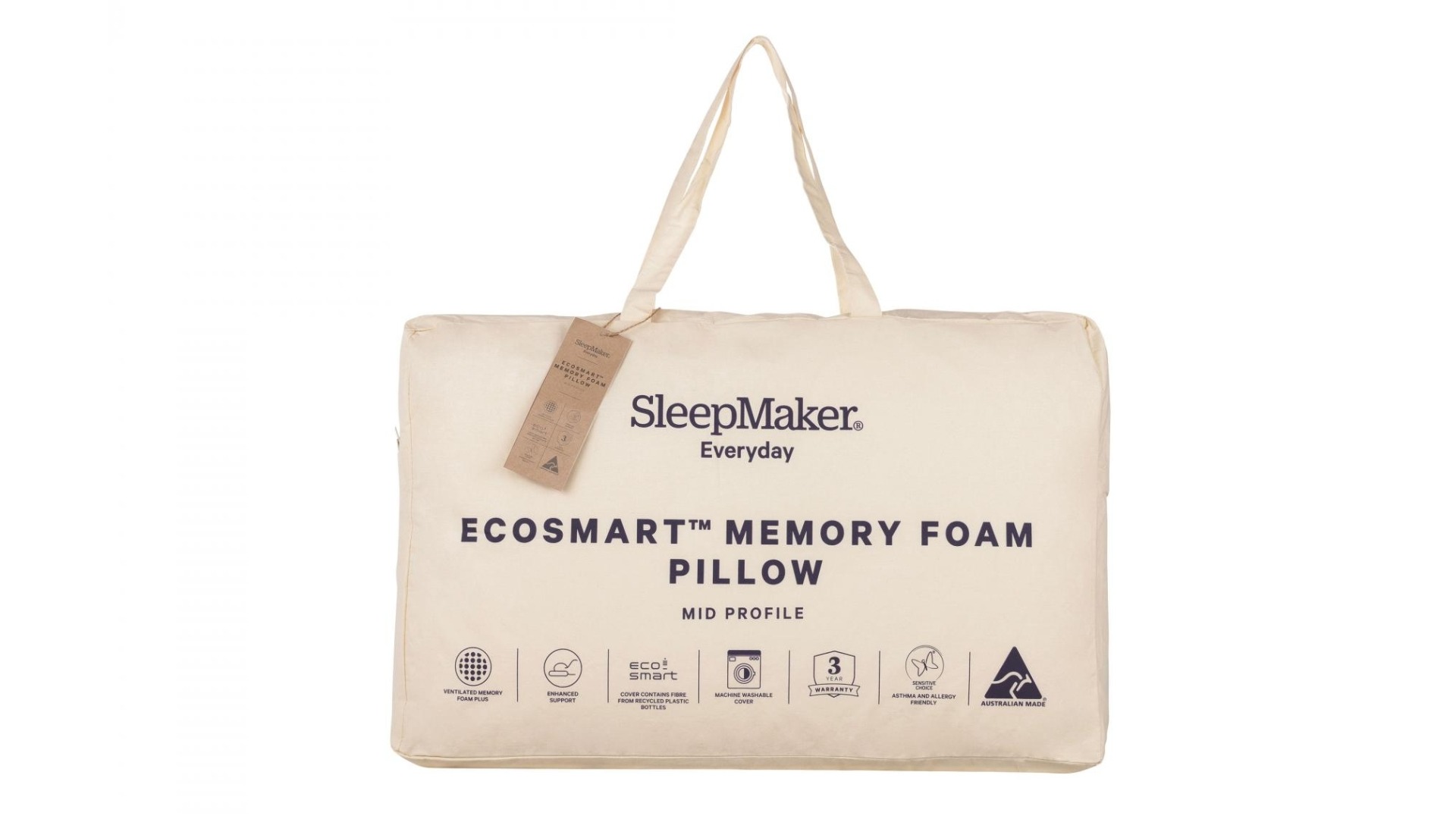 SleepMaker Everyday Medium Pillow | Harvey Norman
