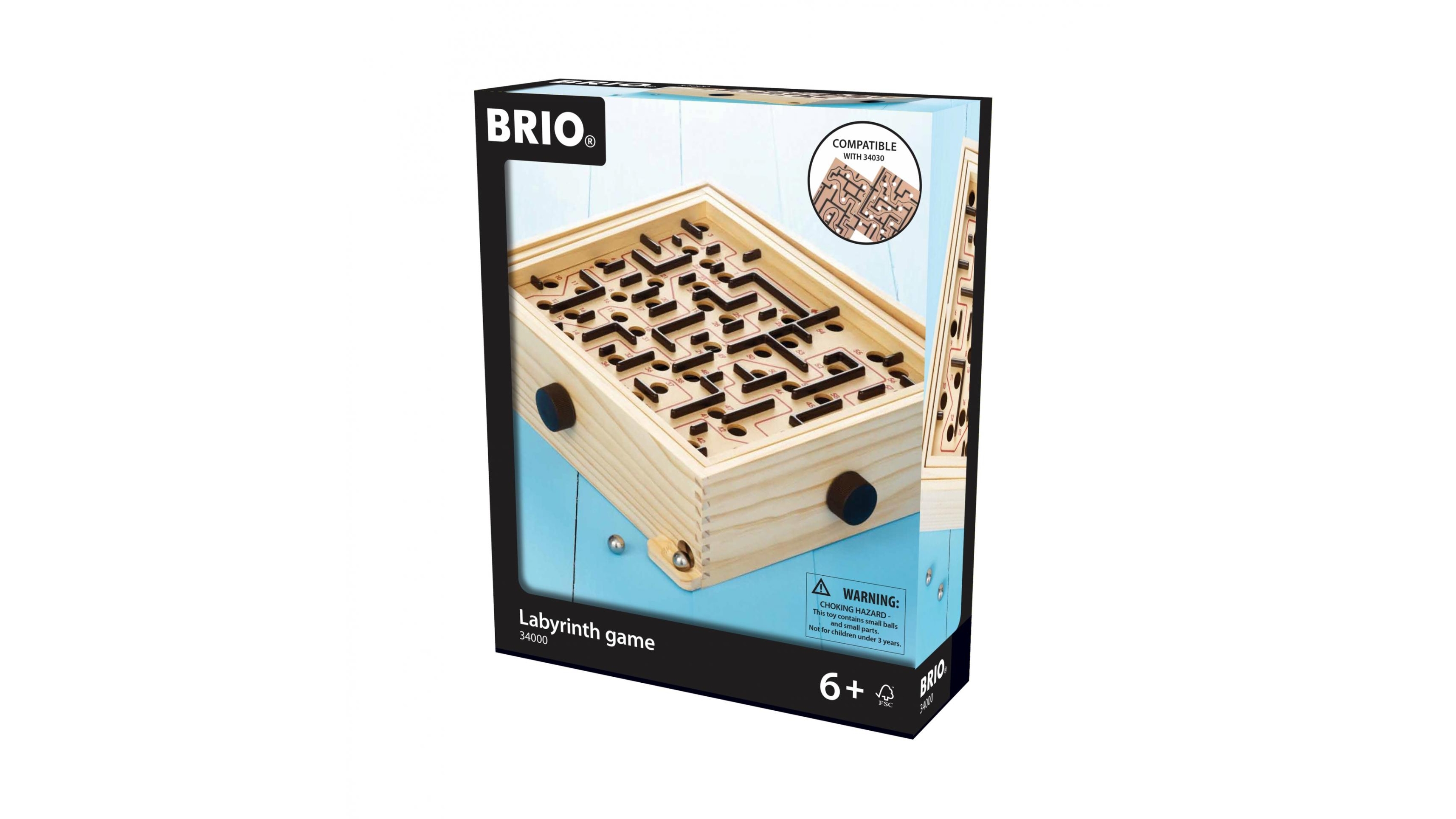 Brio Game - Labyrinth Game, 3 pieces | Harvey Norman