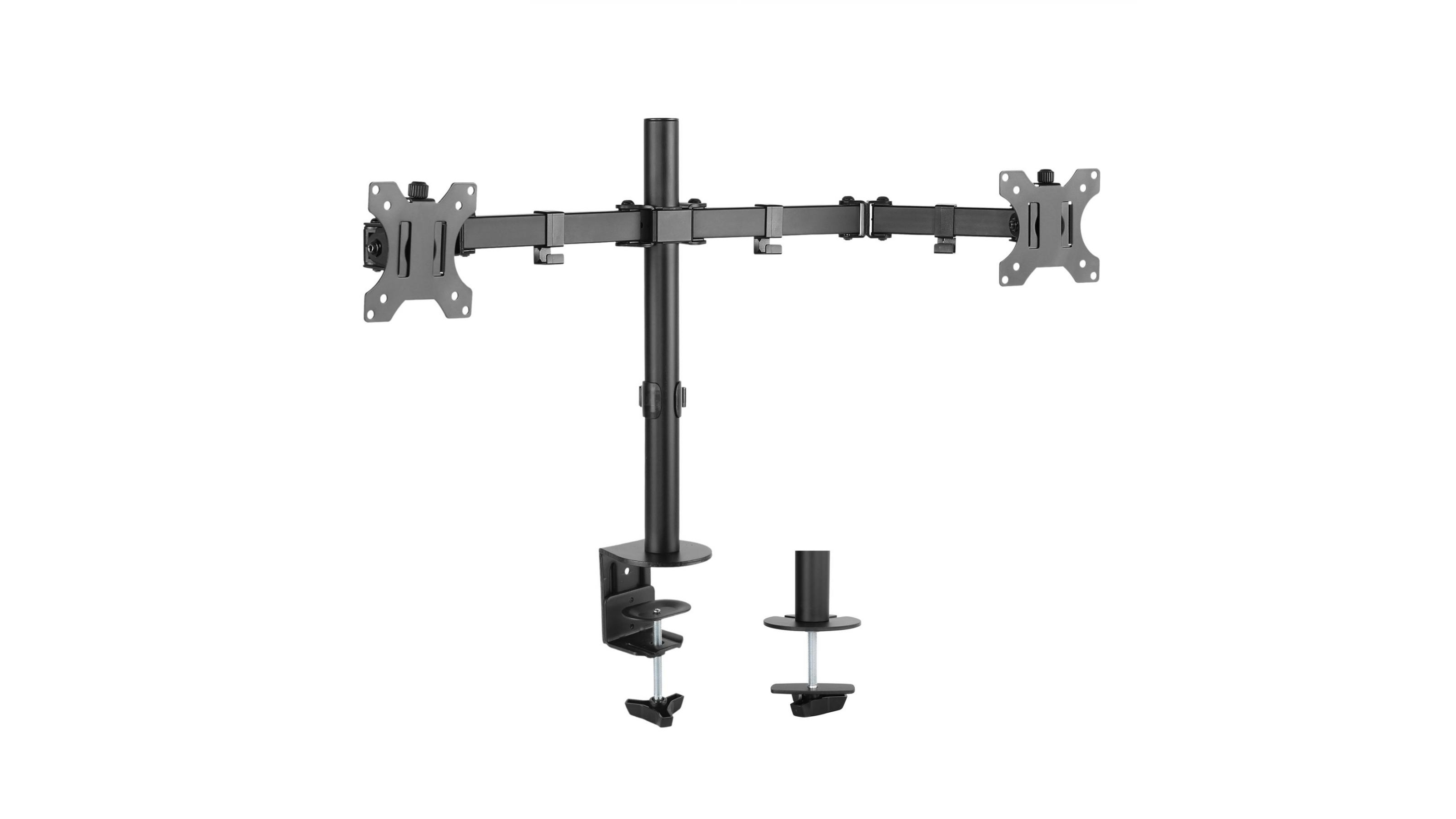 Activiva Dual Screen Double-Joint Monitor Arms | Harvey Norman