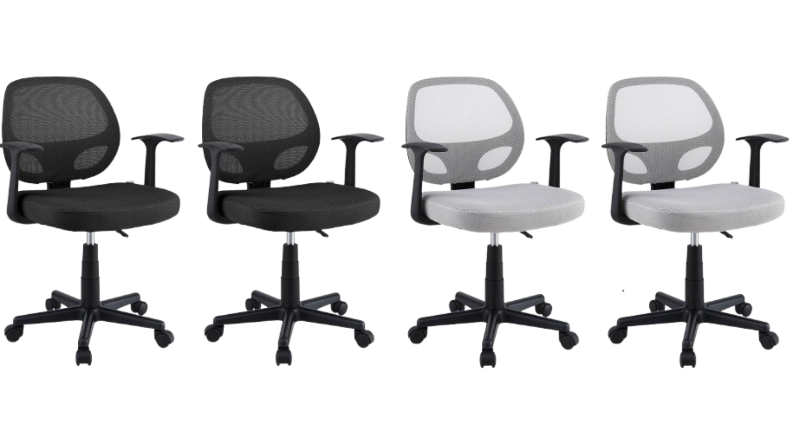 Artiss 2 Piece Mesh Computer Gaming Office Desk Chair | Harvey Norman
