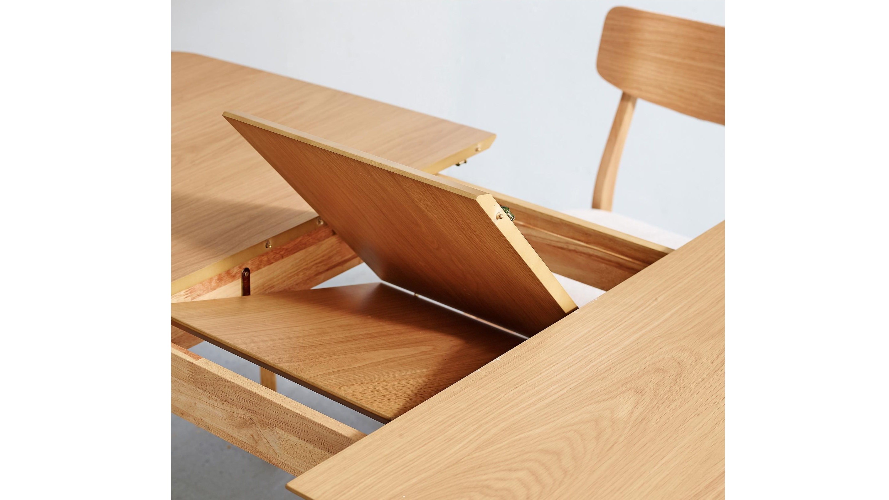 Cody Extension Dining Table - Natural | Harvey Norman