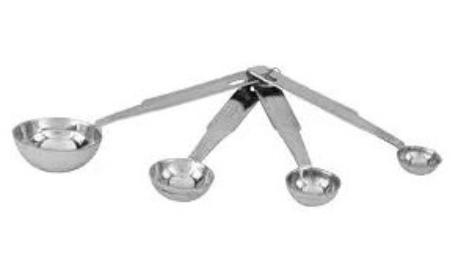 Trenton Round Measuring Spoons Set 4 - Stainless Steel | Harvey Norman