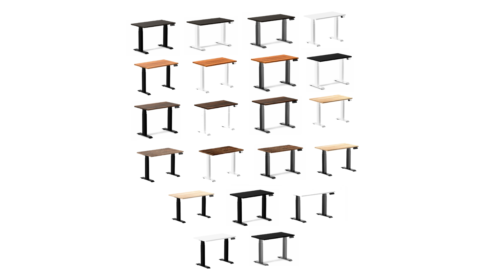 Desky Dual Mini Sit Stand Desk | Harvey Norman