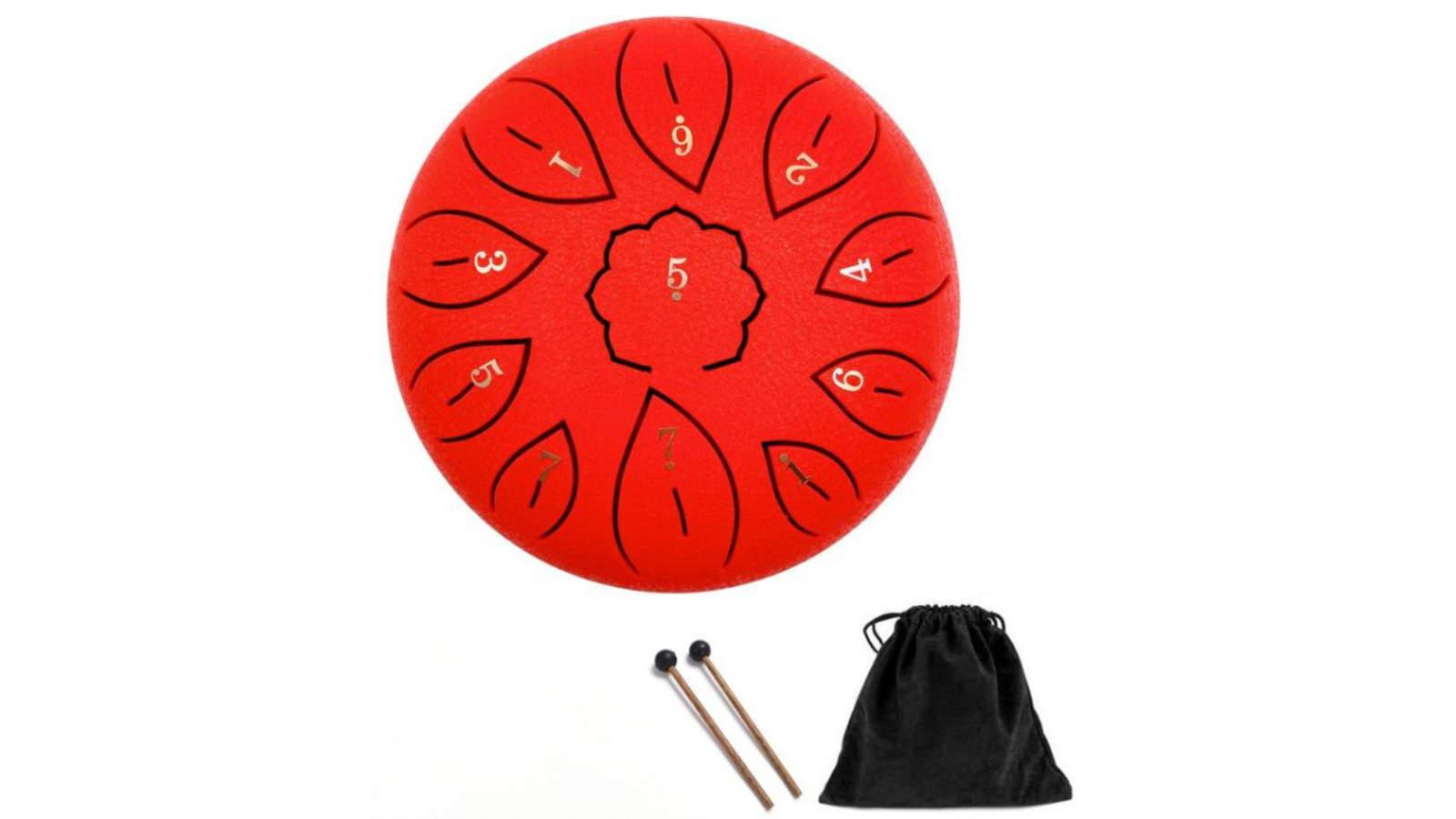 HOD 11 Tone 6inch C Steel Tongue Drum Percussion Musical Instrument ...