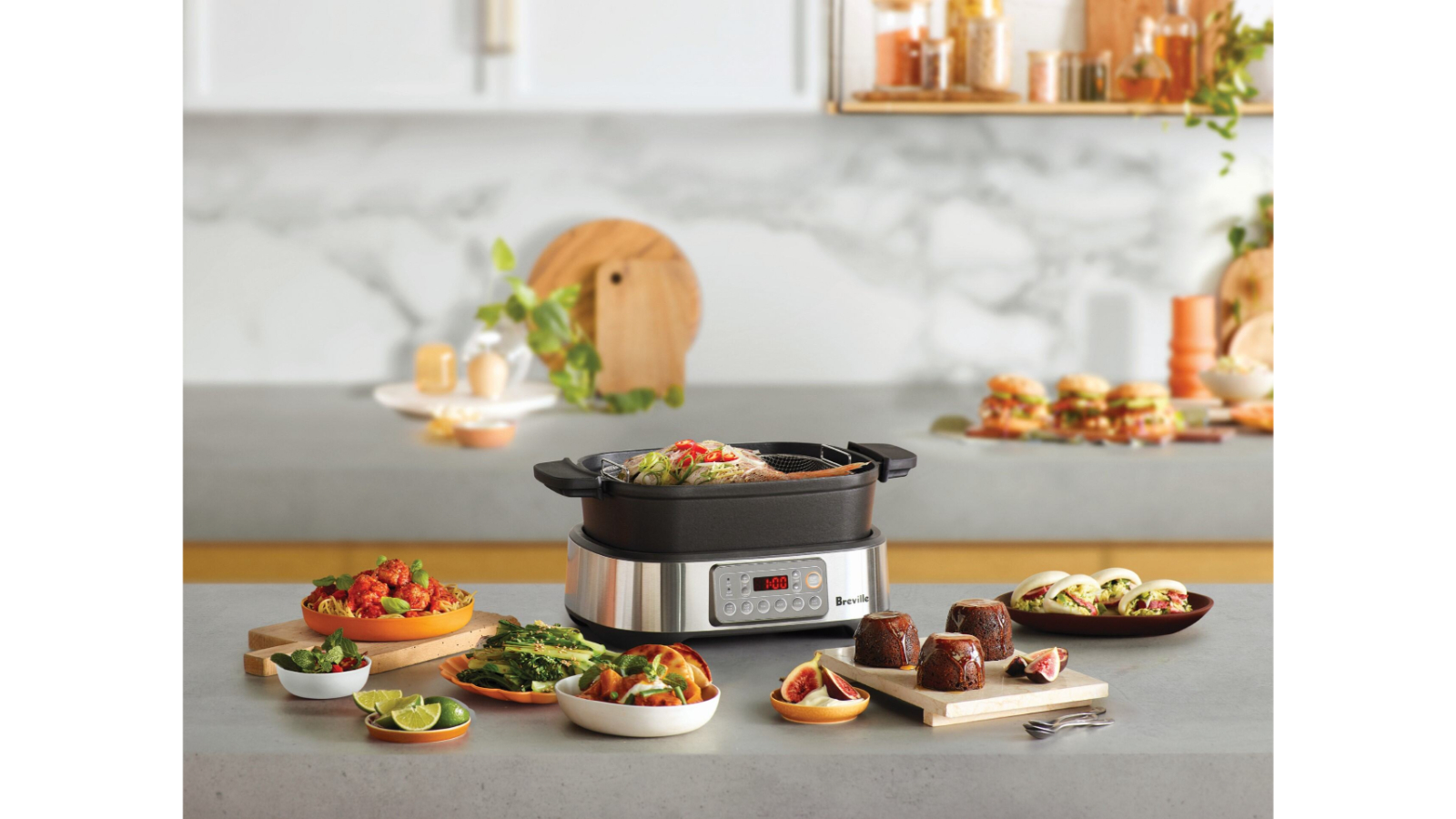 Breville the Ultimate Cook 6-in-1 Multi-Purpose Cooker | Harvey Norman