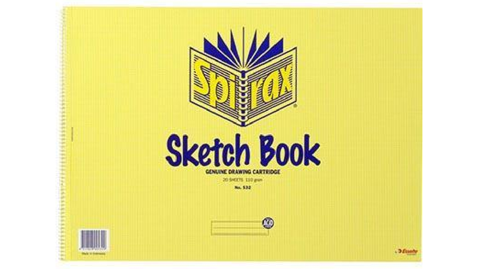 Spirax A2 40 Page Sketch Book | Harvey Norman