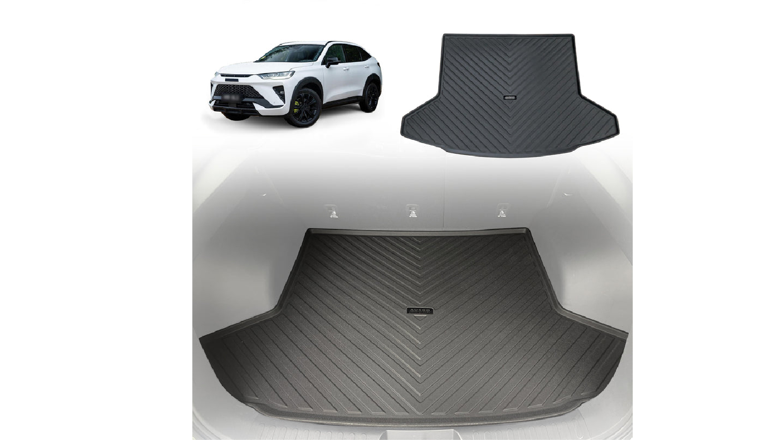 AUSGO Boot Liner Cargo Mat for Haval H6GT B03 Series 2022-Onwards ...