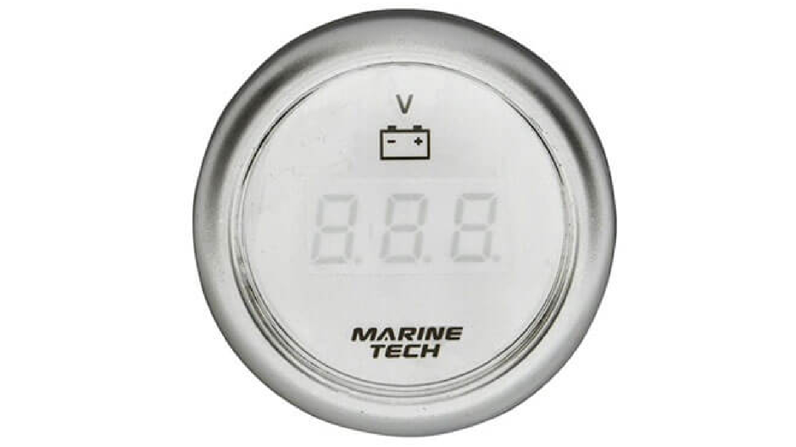Latestbuy Digital Volt Meter Gauge - White | Harvey Norman