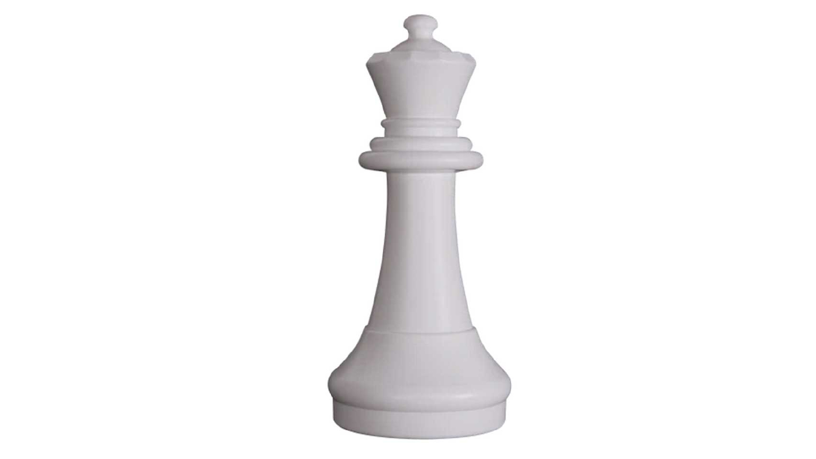 Yardgames Medium Queen From a 40cm Chess Set - White | Harvey Norman