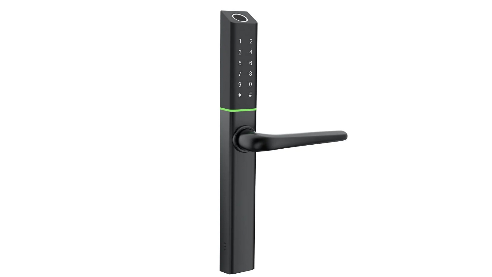 Auslock Super Slim Smart Lock S3 - Black | Harvey Norman