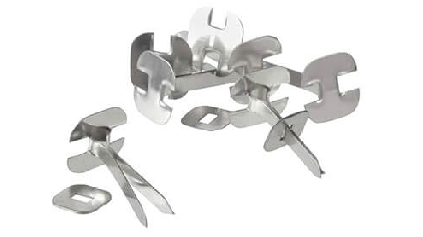 Latestbuy 100 Pack of Esselte Paper Binders - 63mm | Harvey Norman