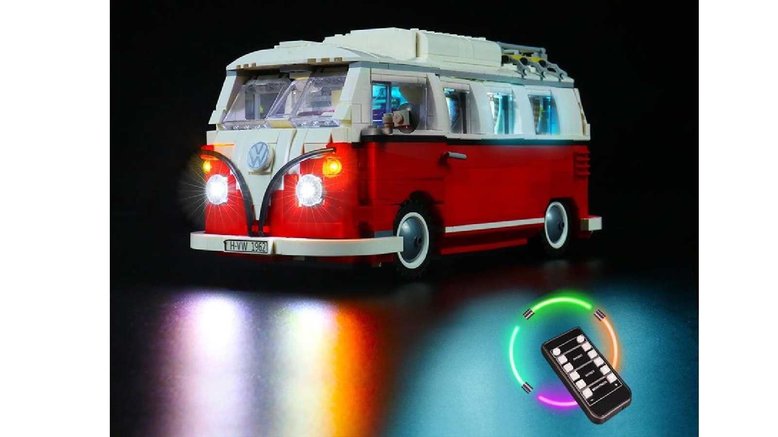 Brick Shine 10220 GC Remote Version Light Kit for LEGO Volkswagen T1 ...