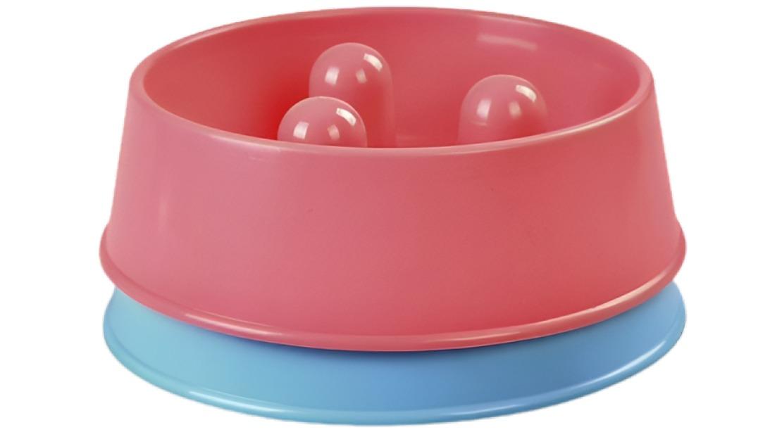 YES4PETS Set of 2 Medium Pet Anti Gulp Feeder Bowl Slow Food ...