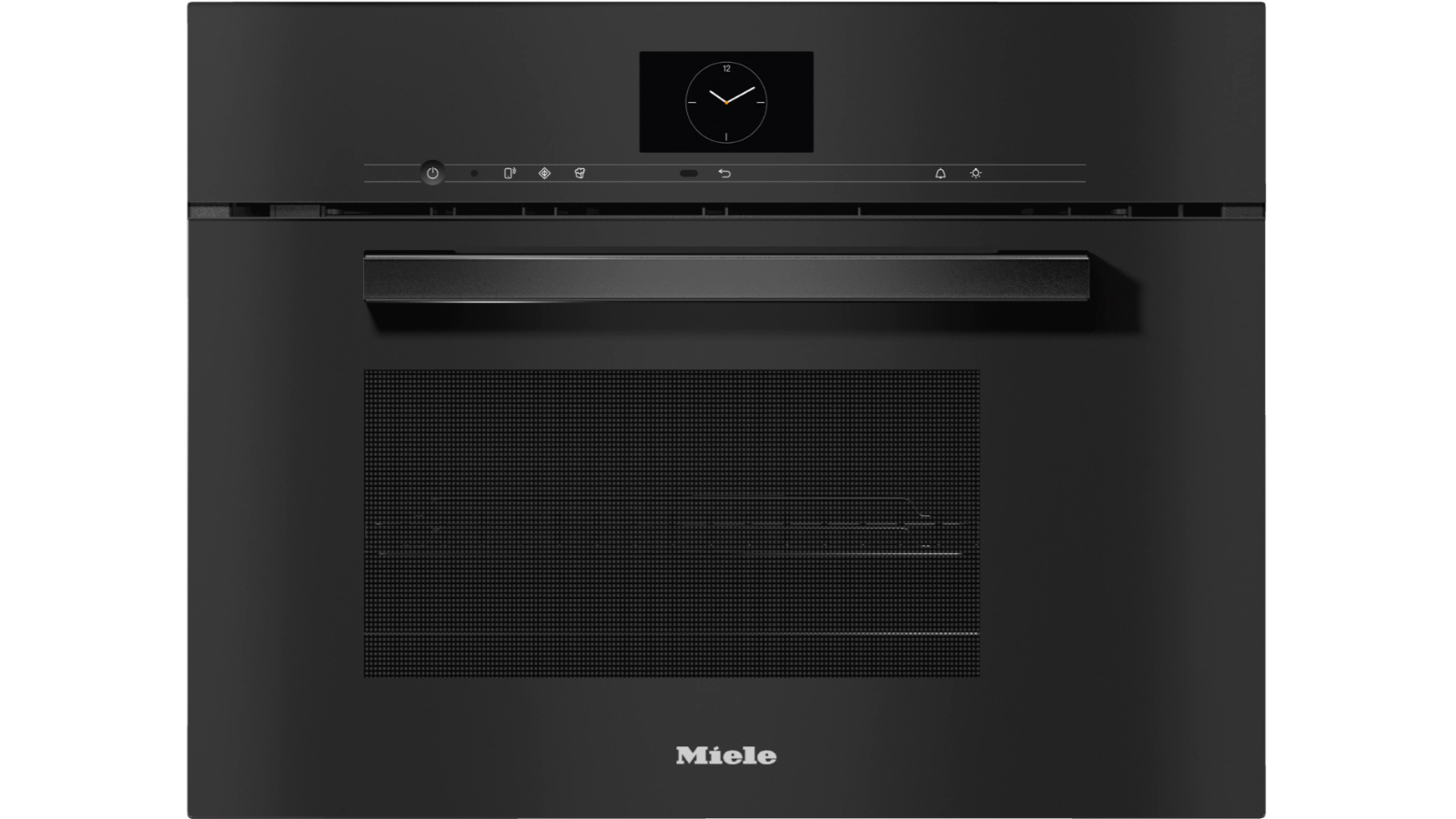 Miele DGM 7640 Vitroline Steam Oven with Microwave - Obsidian Black ...