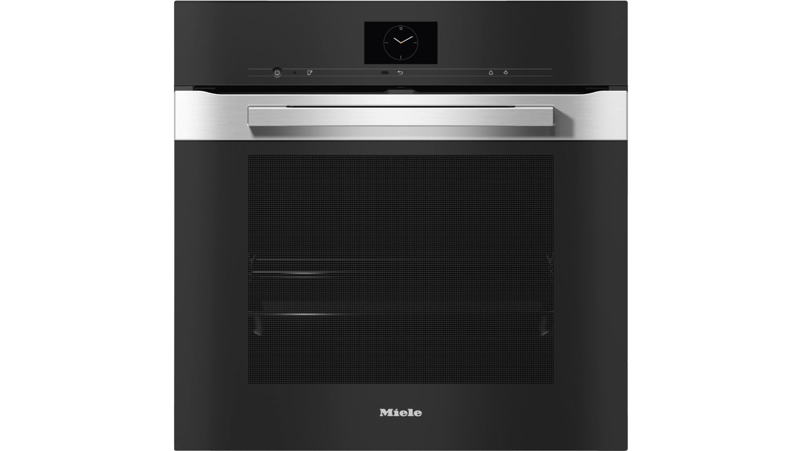 Miele H 7660 BP Pureline 600mm Pyrolytic Oven - Clean Steel | Harvey Norman