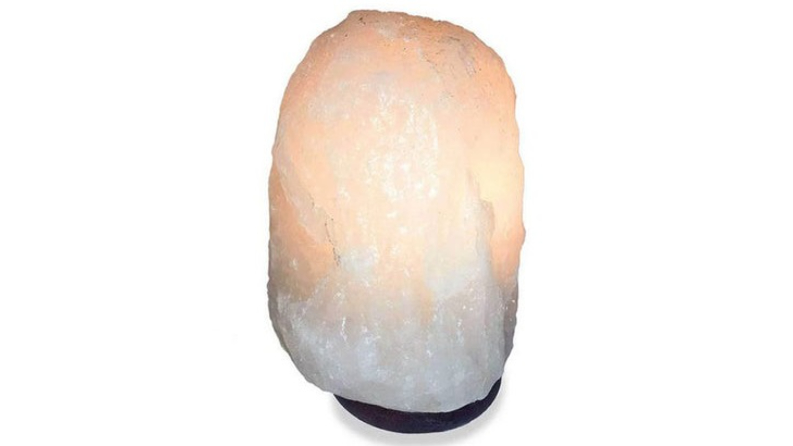 The Himalayan Salt Collective Pink Salt Natural Rock Shape Decor on/off ...