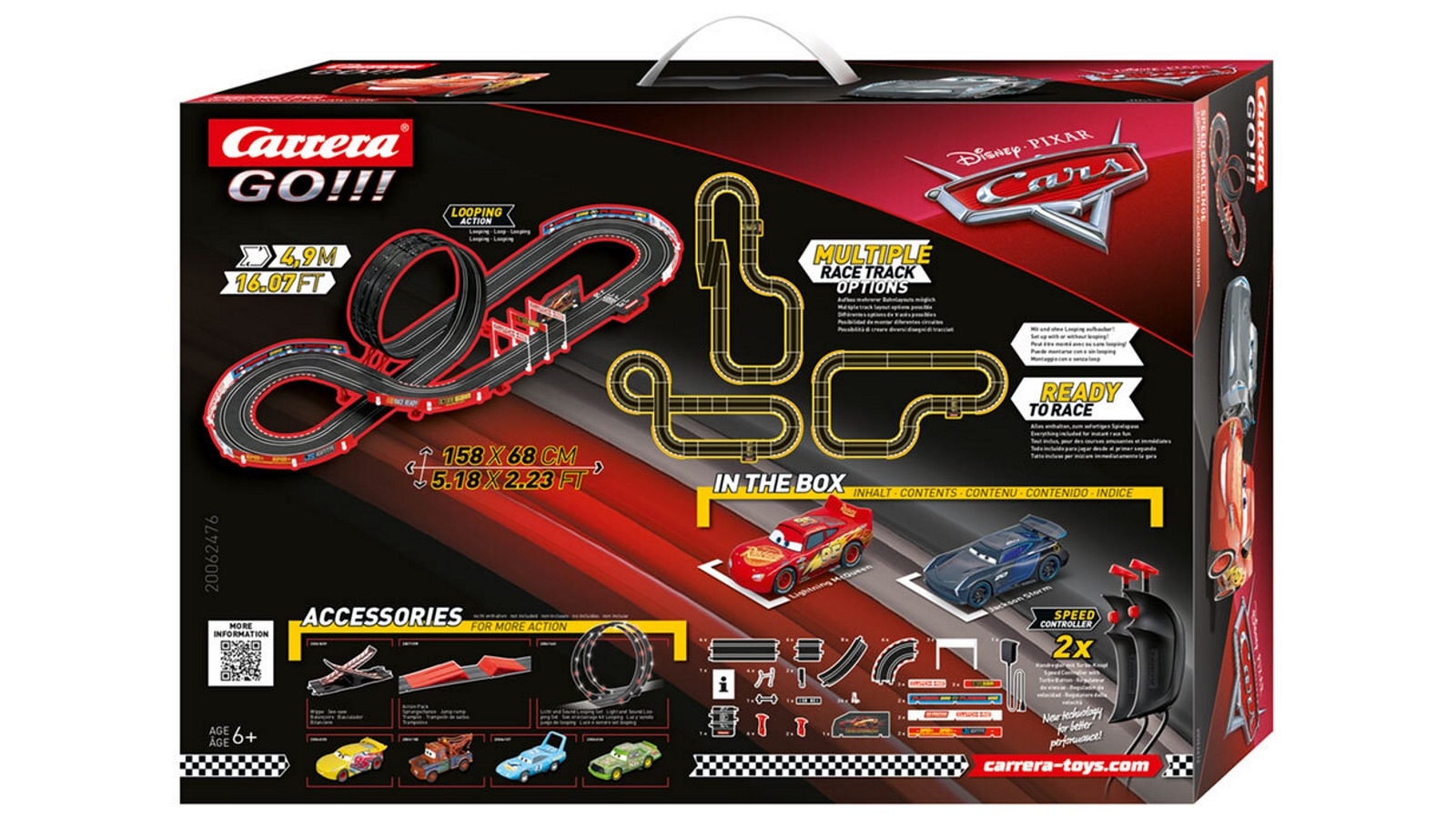 Carrera Go Disney Pixar Cars - Speed Challenge | Harvey Norman