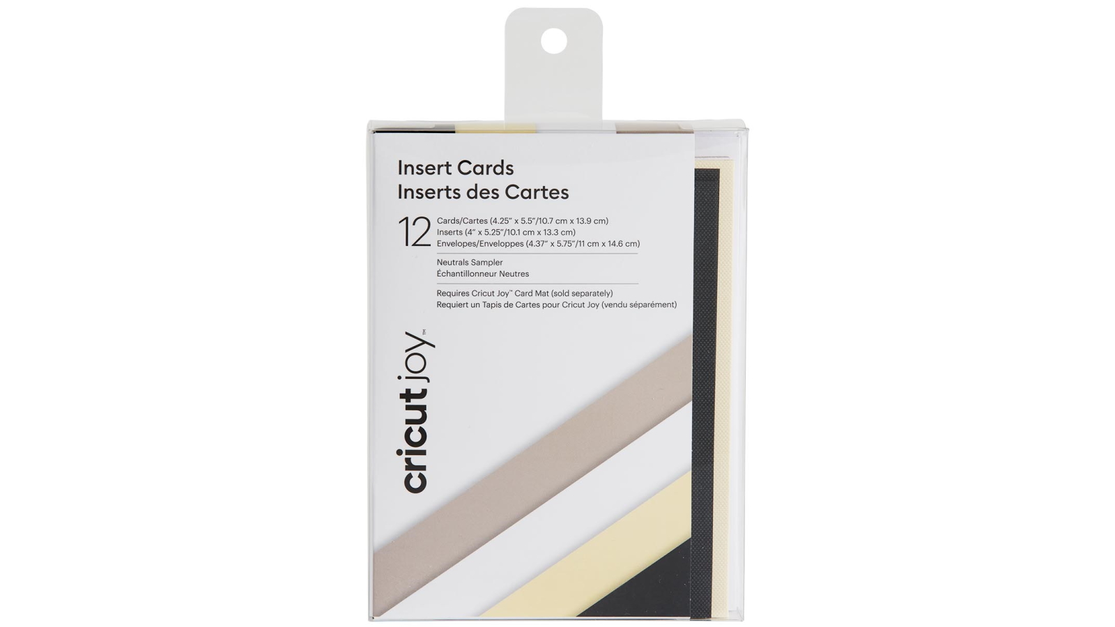 Cricut Joy 12-Pack Neutrals Sampler Insert Card | Harvey Norman