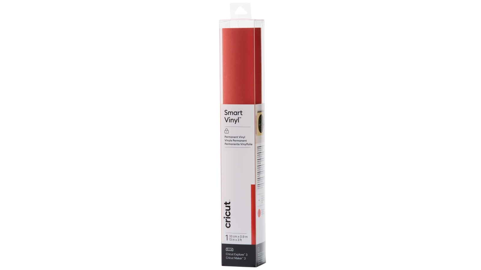 Cricut 3ft Permanent Smart Vinyl - Shimmer Red | Harvey Norman