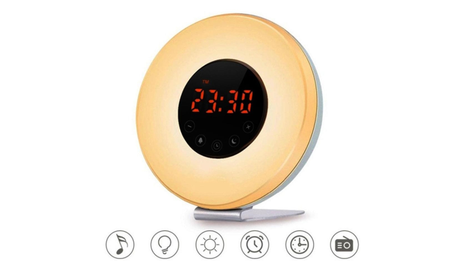 BL Touch Sensitive Wake-up Alarm Clock | Harvey Norman