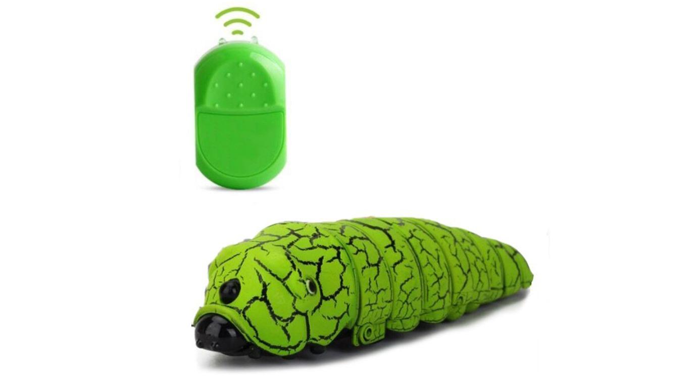 Vibe Geeks Children's Remote Controlled Infrared Sensor Caterpillar Toy ...