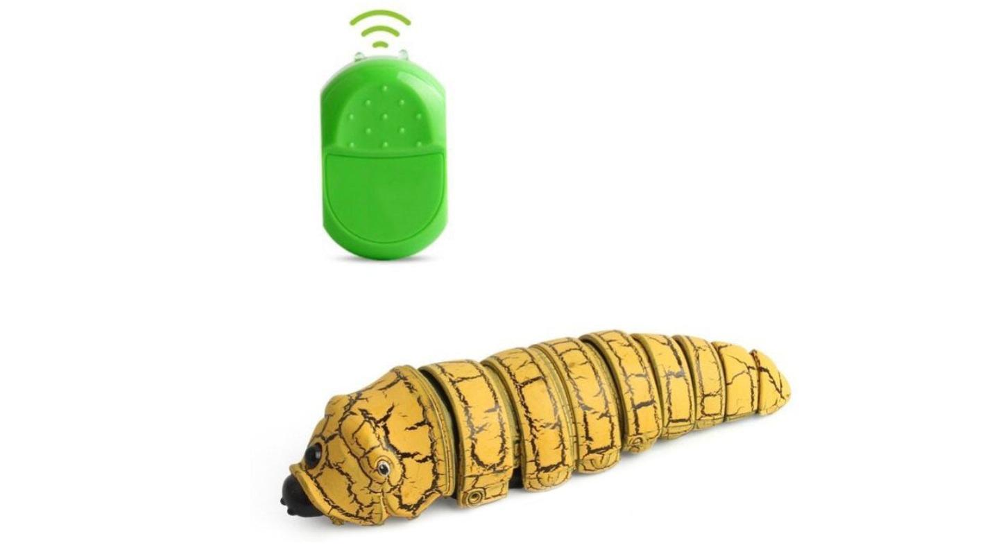 Vibe Geeks Children's Remote Controlled Infrared Sensor Caterpillar Toy ...