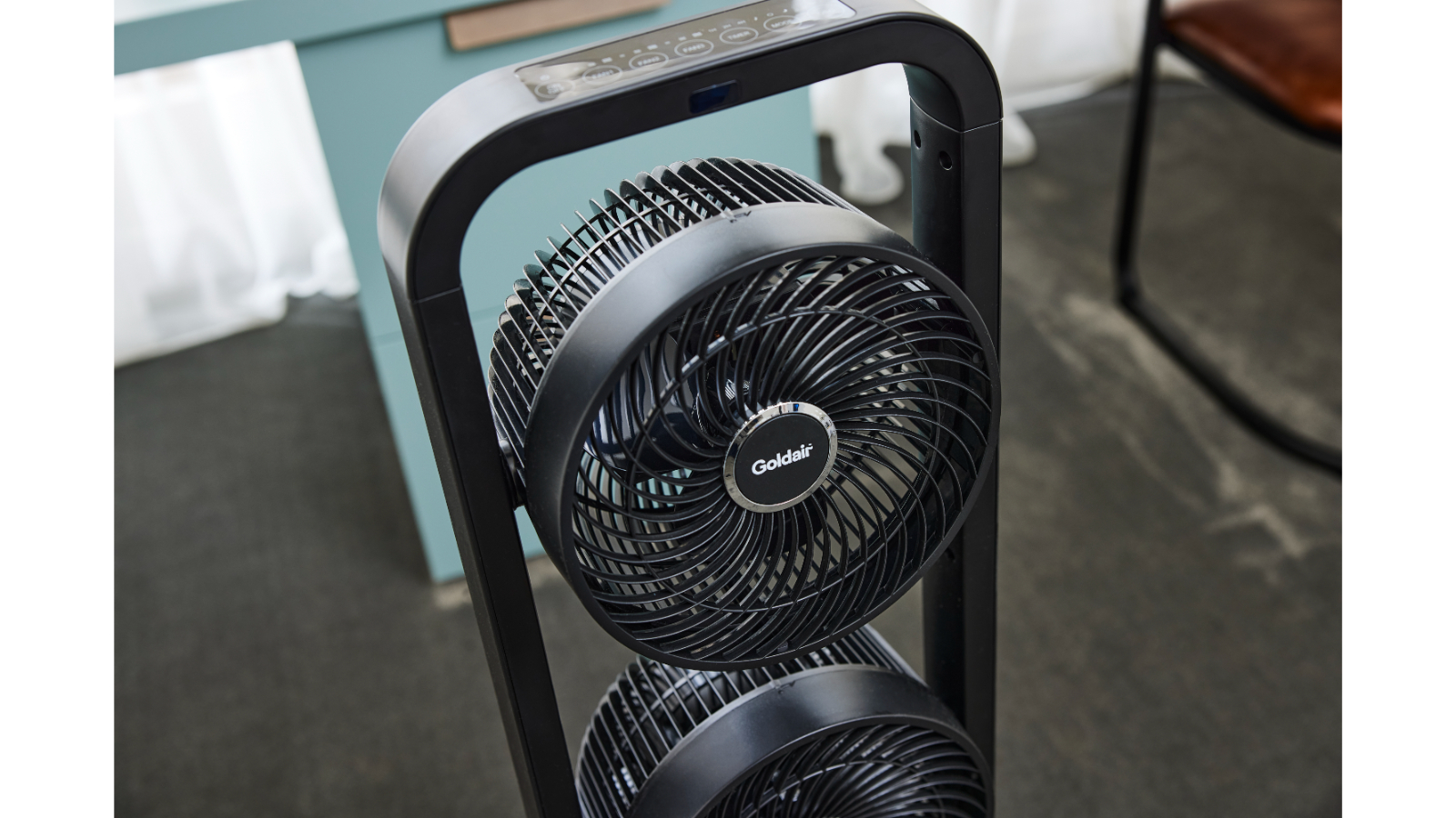 Goldair Triple Tower Fan - Black | Harvey Norman