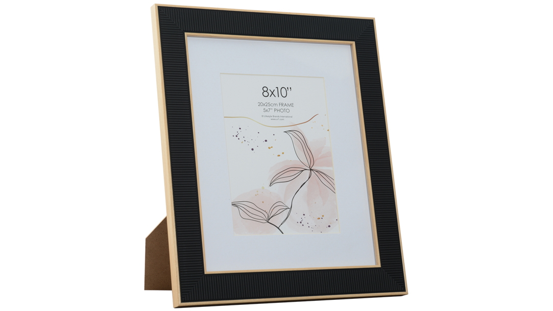 UR1 Harper 8x10-inch Black Photo Frame with 5x7-inch Opening | Harvey ...