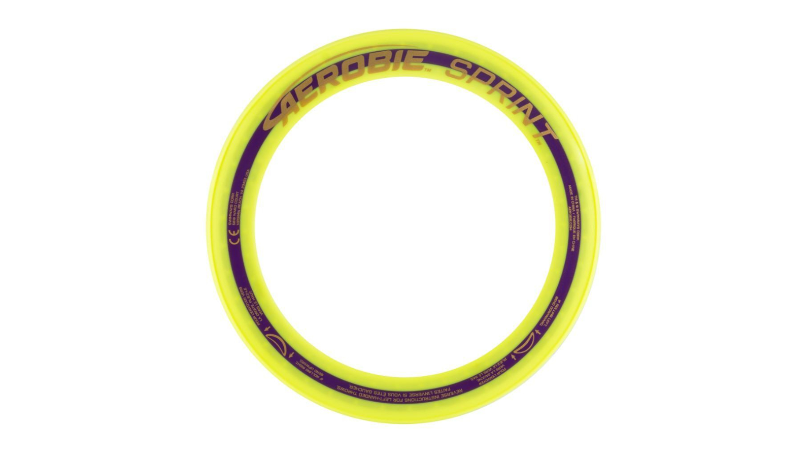 Aerobie Sprint Flying Ring Frisbee Beach Toy - Green | Harvey Norman