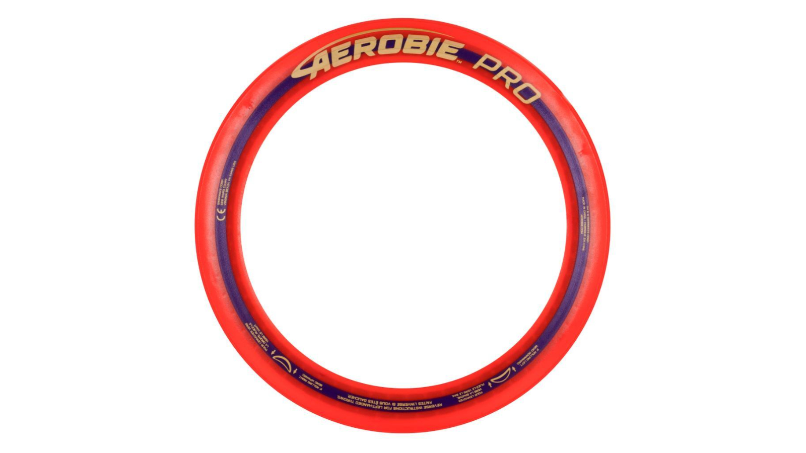Aerobie Pro Flying Ring Frisbee Beach Toy - Red | Harvey Norman