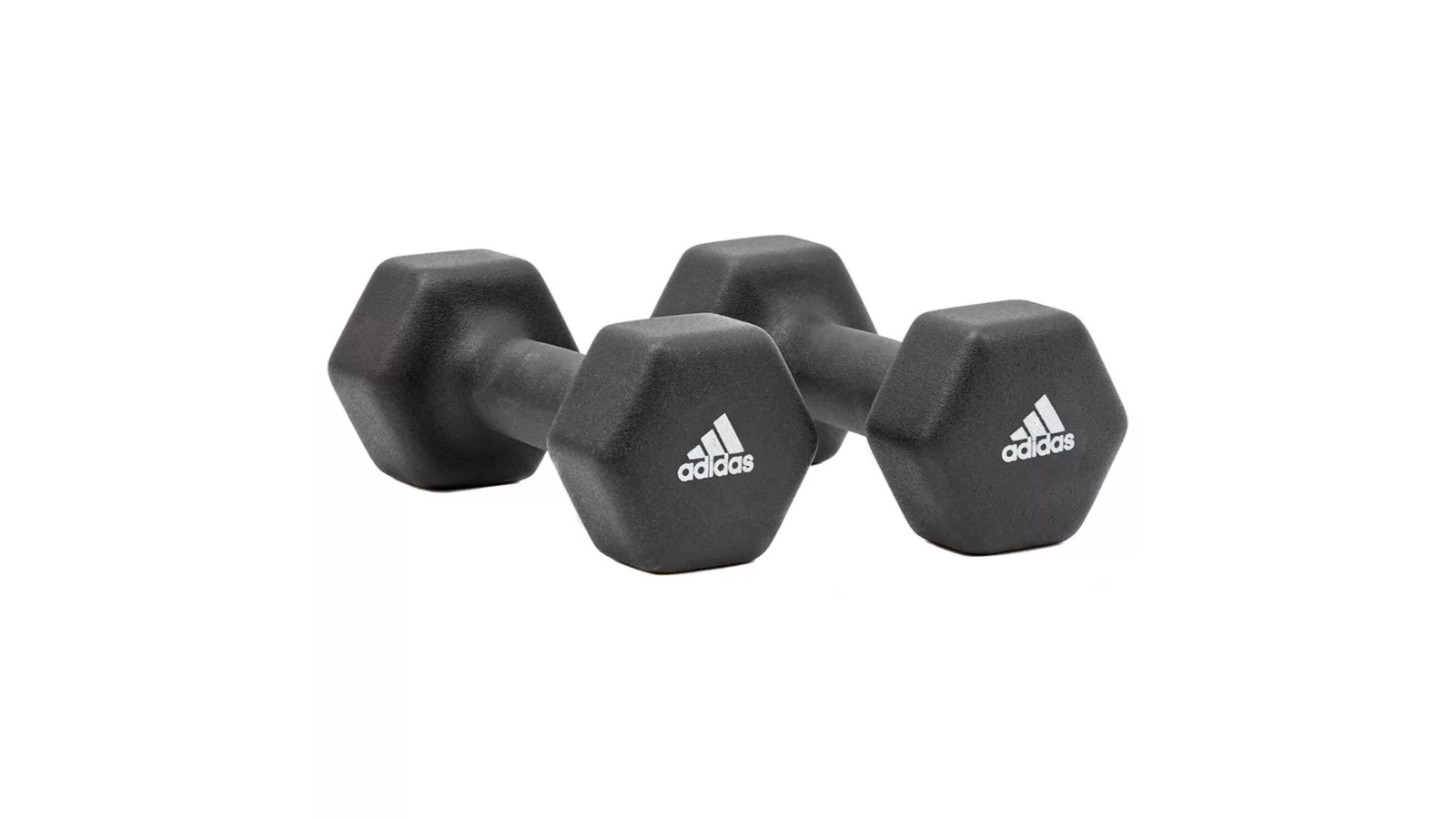 Adidas Pair of 2 Hand Weights Dumbbells Set - 4kg | Harvey Norman