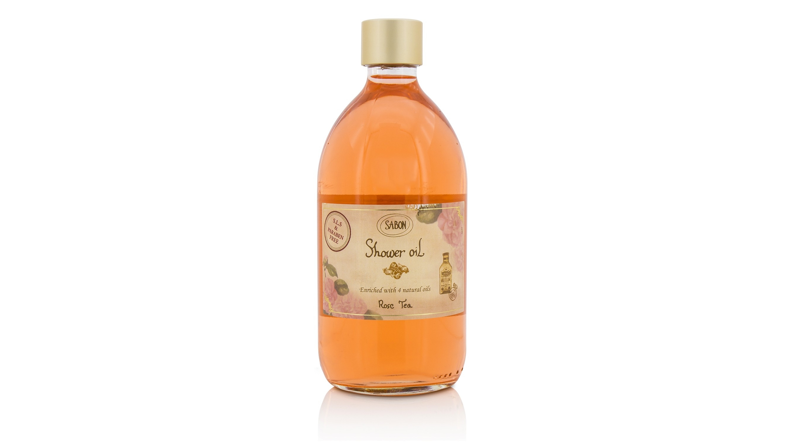 Sabon Shower Oil - Rose Tea - 500ml/17.59oz | Harvey Norman