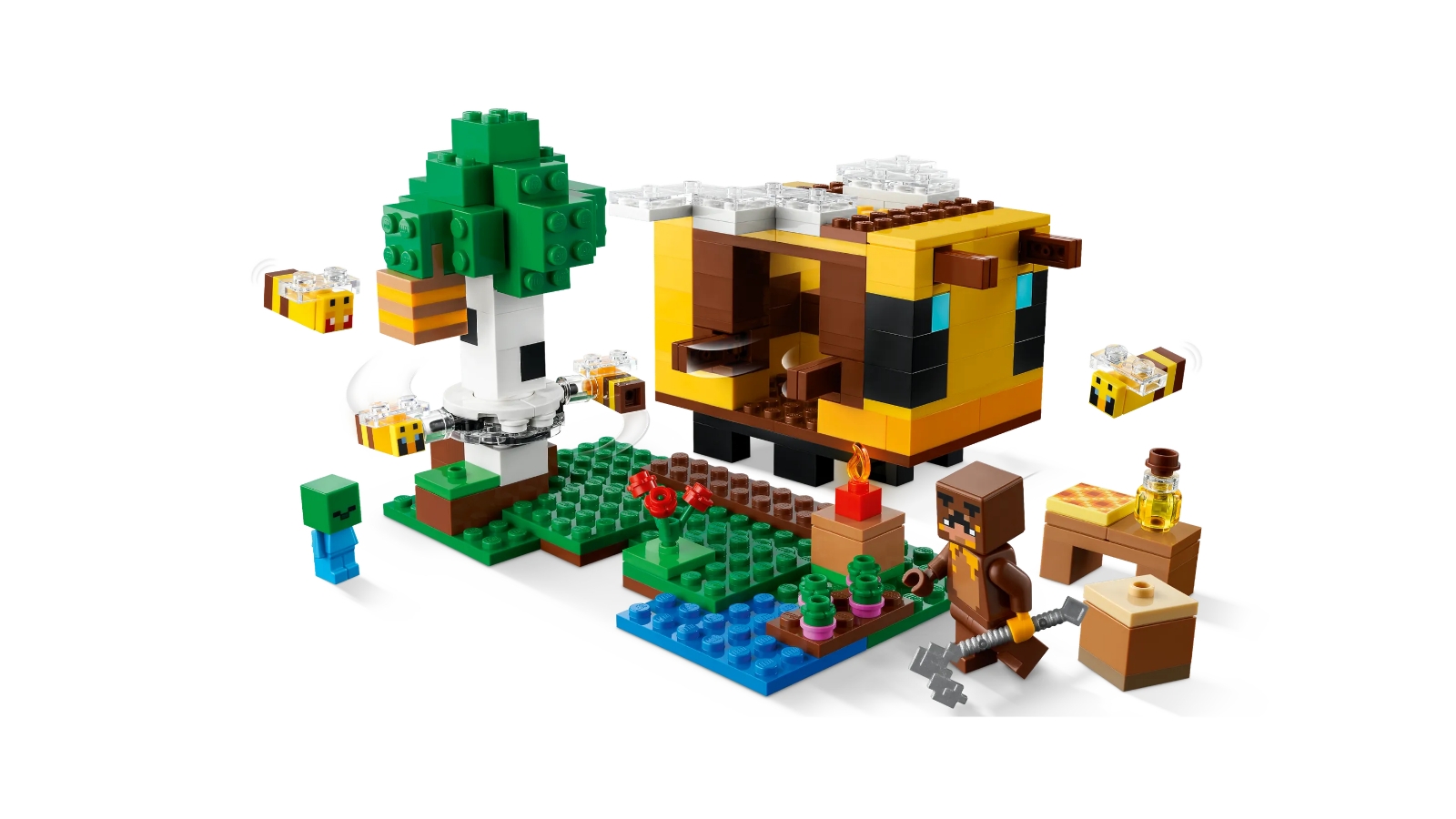 LEGO 21241 Minecraft The Bee Cottage | Harvey Norman