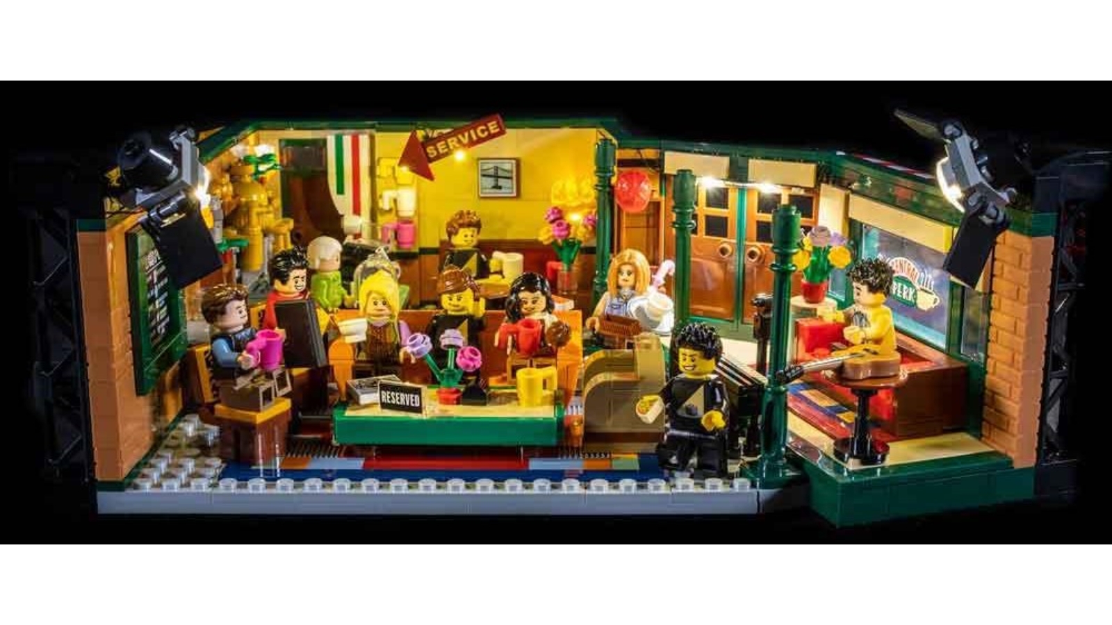 Light My Bricks Light Kit for 21319 LEGO Friends Central Perk | Harvey ...